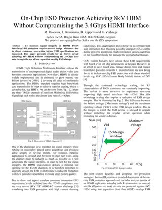 On-Chip ESD Protection Achieving 8kV HBM Without Compromising the 3 ...