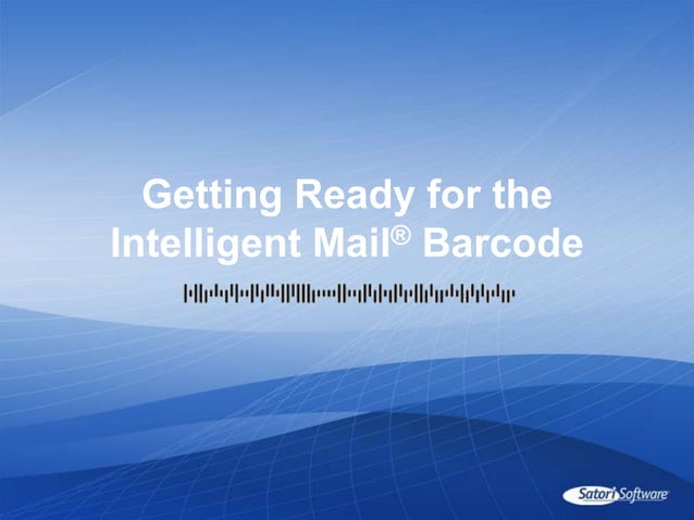 Intelligent Mail Overview | PPSX | Email | Internet