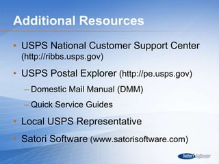 Intelligent Mail Overview | PPSX | Email | Internet