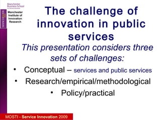 Public Services Innovation | PPT
