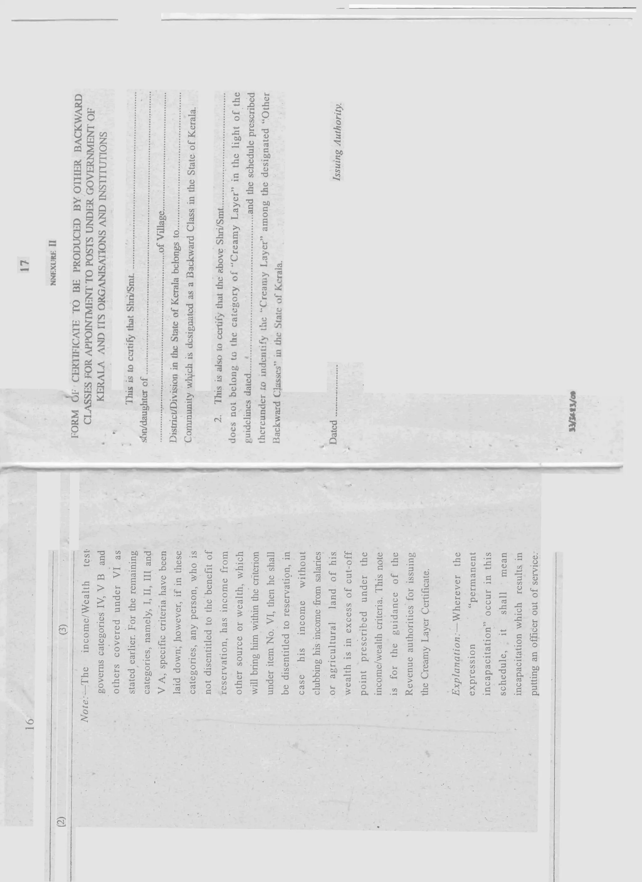 g.o(p).NO.81/2009/SCSTDD dated 26.10.2009 creamylayer among other backward classess,justice ...