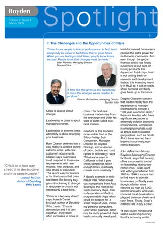 Leadership In A time of Crisis | PDF