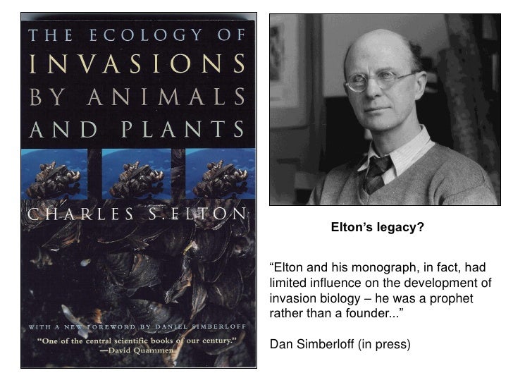 50 years of invasion ecology – the legacy of Charles Elton