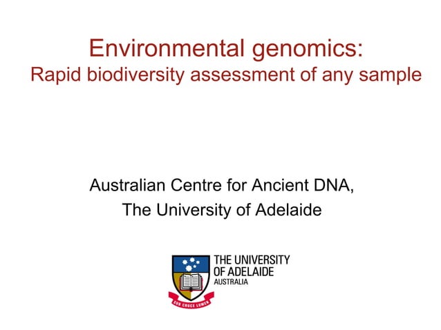 Environmental Genomics | PDF
