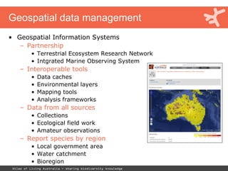 Building the Atlas of Living Australia | PPT