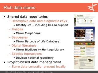 Building the Atlas of Living Australia | PPT