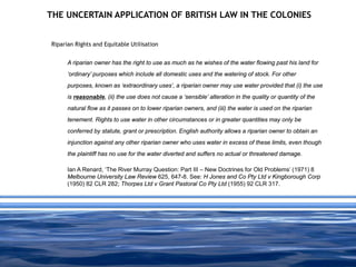 Water and the Law | PDF