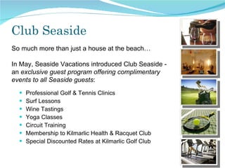 2009 Seaside Vacations | PPT