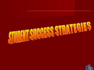 Student Success Strategies Slide Presentation Class - WRITTEN AND ...