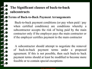 2009 subcontract presentation11 | PPT