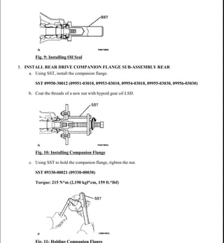 2009 toyota 4 runner service repair manual | PDF