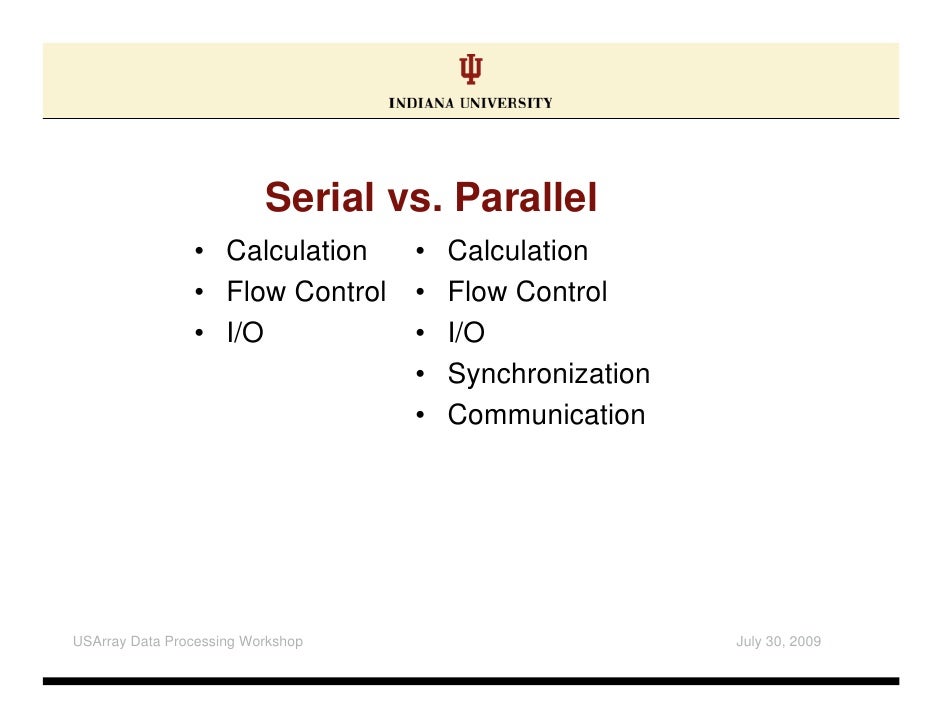 Serial Processing Vs Parallel Processing - techever