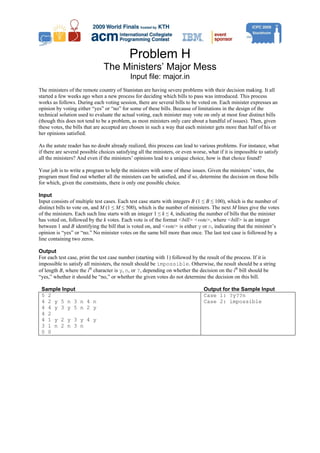 2009 worldfinalproblemset | PDF