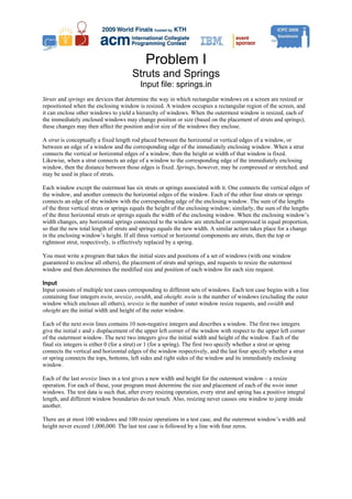 2009 worldfinalproblemset | PDF