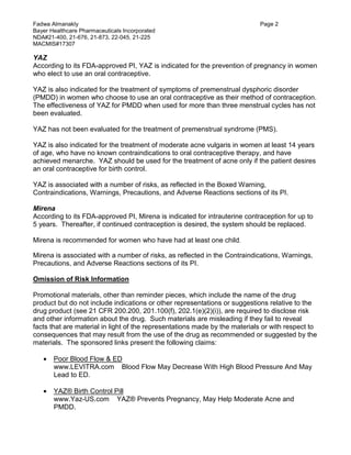 2009 Yaz Warning | PDF