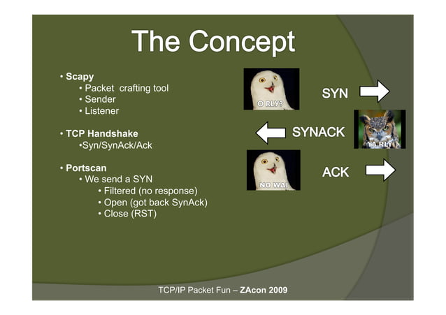 Fun with TCP Packets | PPT
