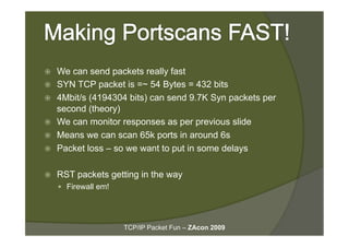 Fun with TCP Packets | PPT