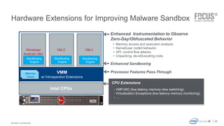 Detecting Evasive Malware in Sandbox | PPTX