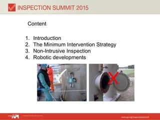 Minimum Intervention Strategy for Inspection API Jan 2015 presentation ...