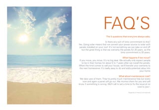 SunEdison_Evolve Brochure | PPT | Free Download