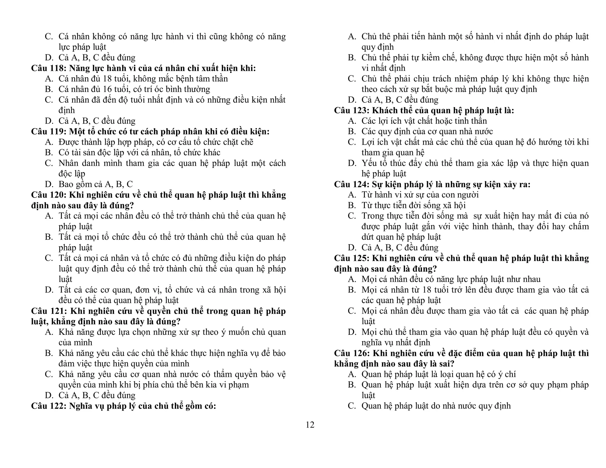 200 câu hỏi trắc nghiệm ôn tập PLDC.pdf