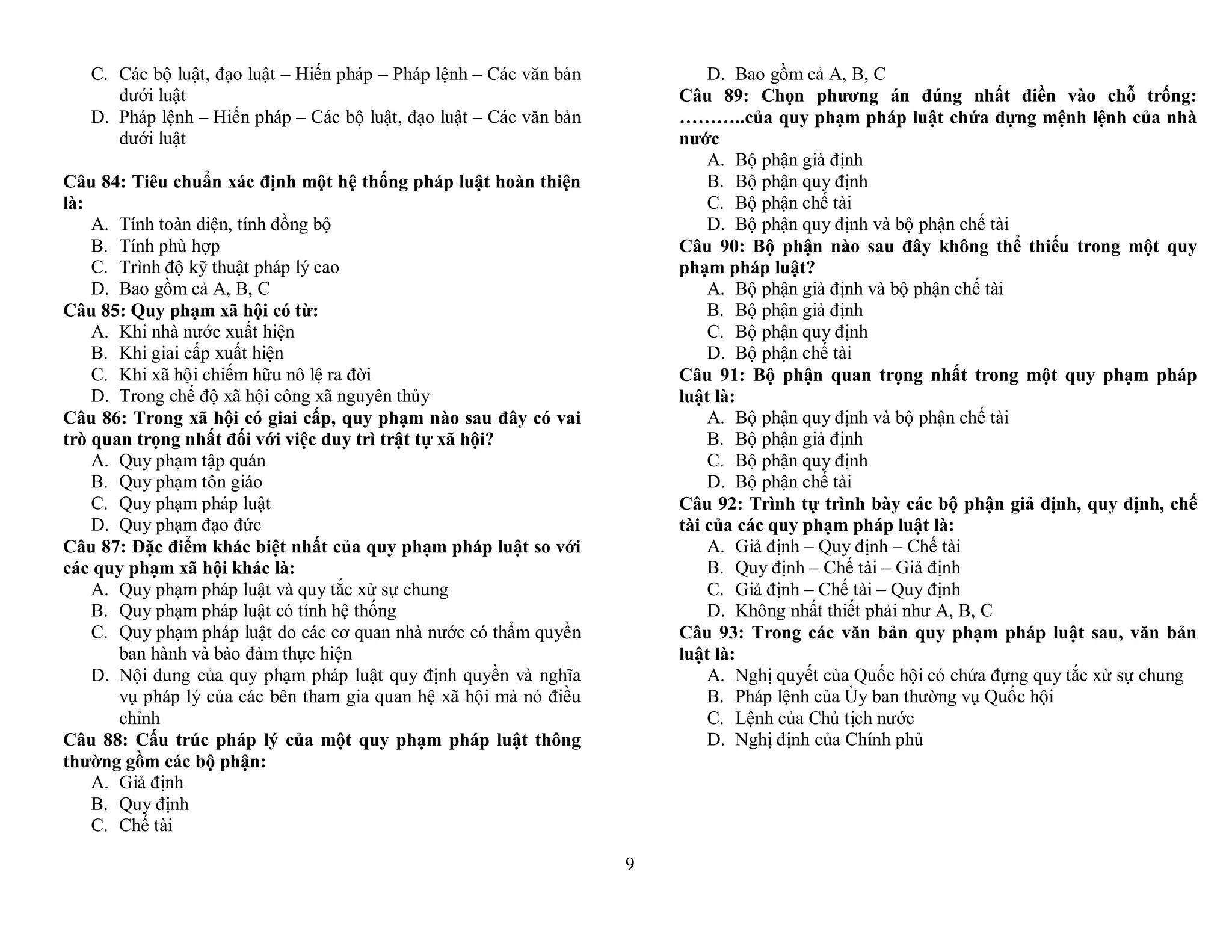 200 câu hỏi trắc nghiệm ôn tập PLDC.pdf