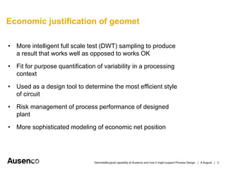 Geomet for process design 8 8 2012 kv | PPT