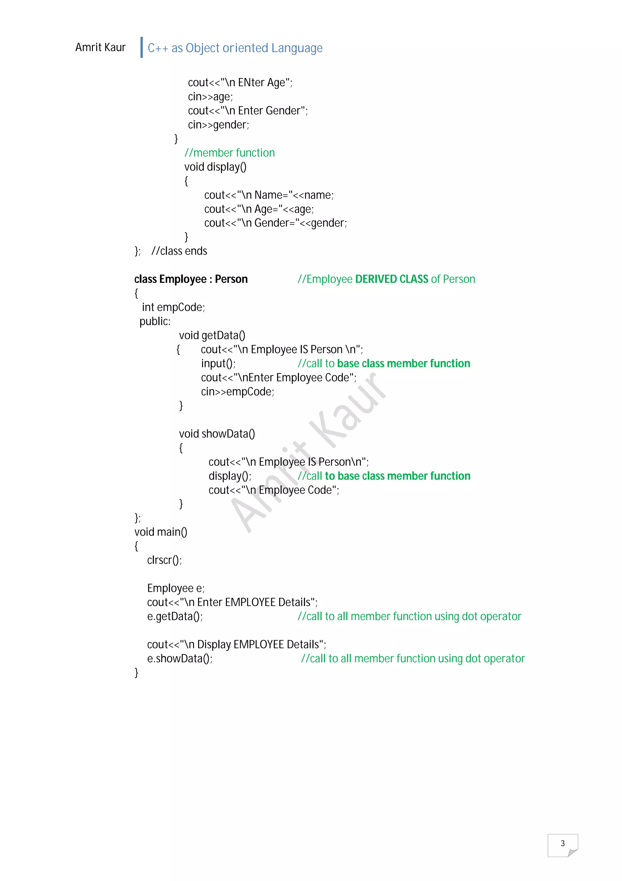 Chapter 8 Inheritance | PDF | Programming Languages | Computing