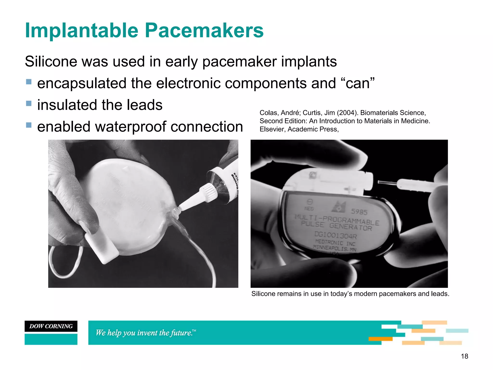 Silicone Biomaterial Applications: Past, Present and Future | PDF
