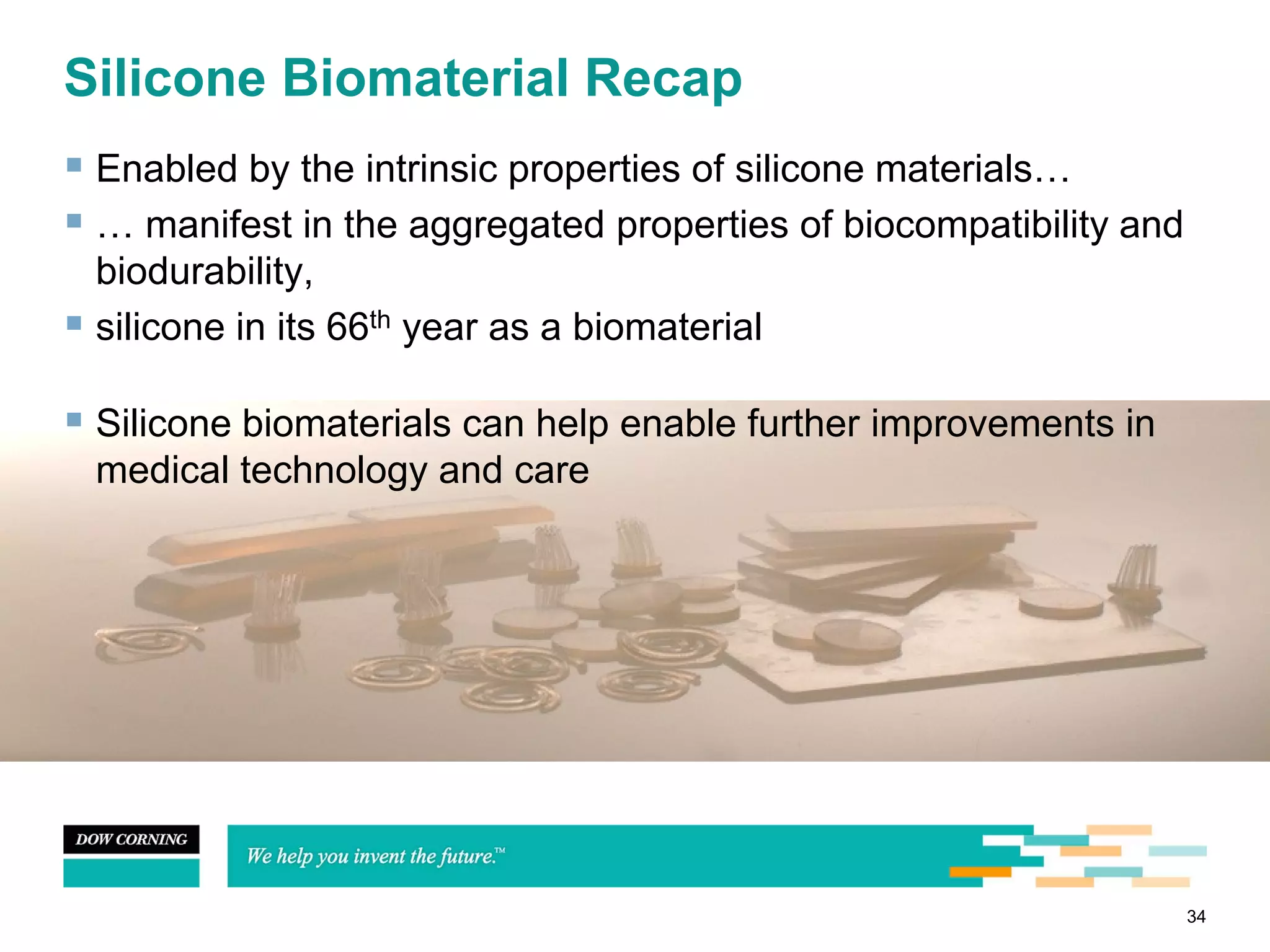Silicone Biomaterial Applications: Past, Present and Future | PDF