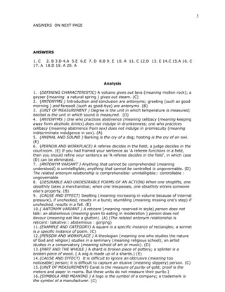 200 important analogies | DOC