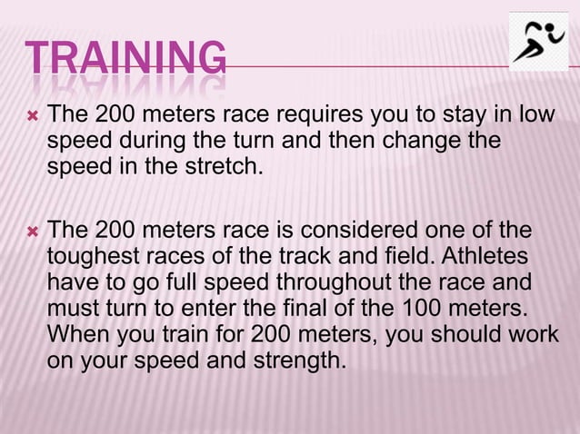 200 meters | PPTX