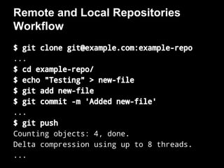 Using a Private Git Server for Packaging Software | PPT