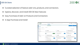 200 OK v5.0: Unveiling Powerful ETL, Connector Framework and More | PPT