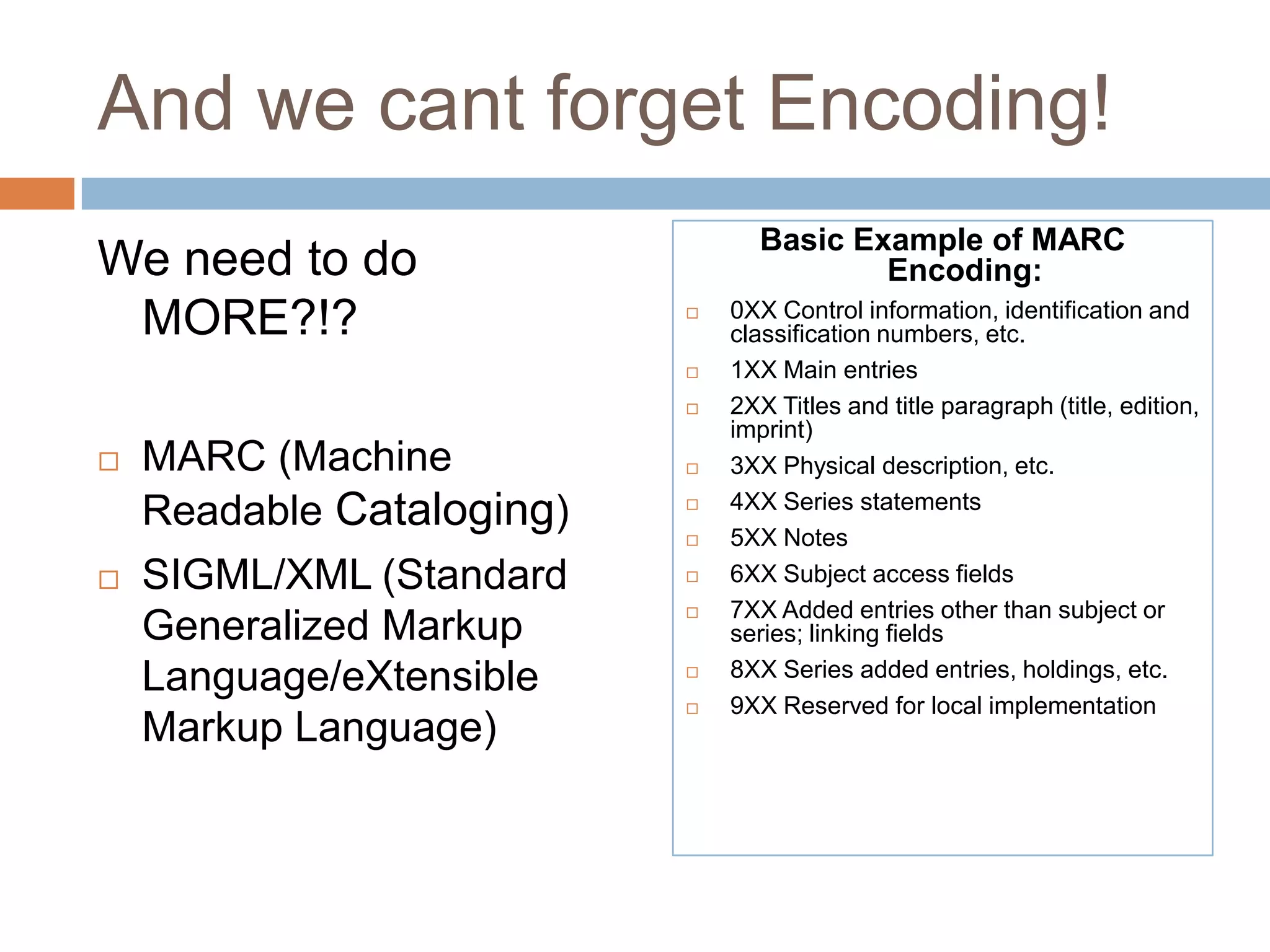 Organization and Representation of Information | PPTX