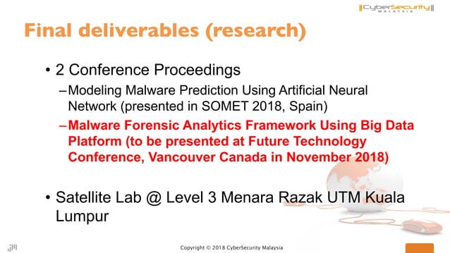 Cyber-I3 System - Intelligence, Incidence, and Investigation-based Big ...