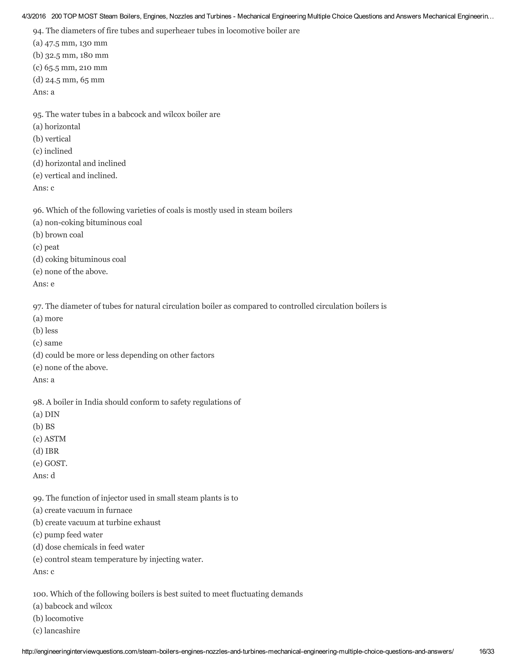 200 top most steam boilers, engines, nozzles and turbines mechanical ...