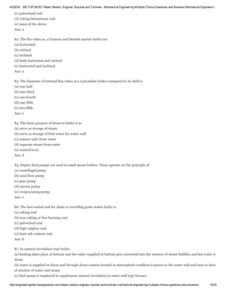 200 top most steam boilers, engines, nozzles and turbines mechanical ...