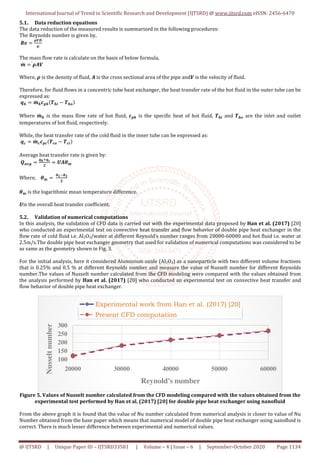 Use of Hybrid Nanofluid to Increase Heat Transfer Performance of Double ...