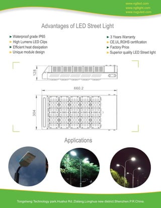 200 w led street light | PDF