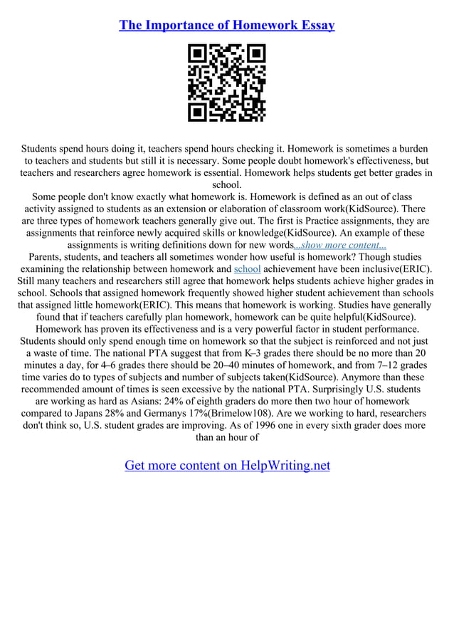 200 Word Essay Example | PDF