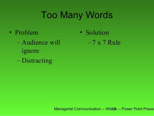 Powerpoint Präsentation 7 X 7 Rule - Ariana & Hunter