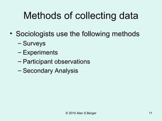 201.04 sociological research methods | PPT