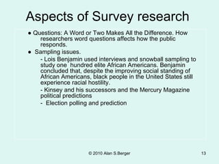 201.04 sociological research methods | PPT