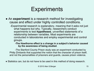 201.04 sociological research methods | PPT