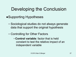 201.04 sociological research methods | PPT
