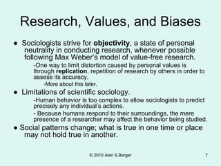 201.04 sociological research methods | PPT