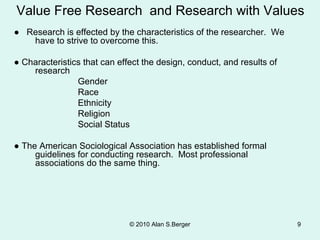 201.04 sociological research methods | PPT