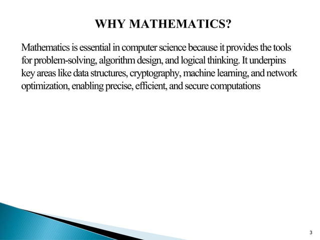 The Roles of Mathematics in Computer Science | PDF | Computing | Technology & Computing
