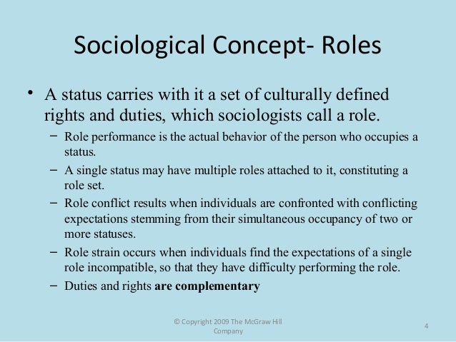 201.03 important sociological concepts